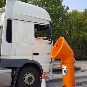 Giant Funnel Bins To Tackle Motorway Litter - FleetPoint