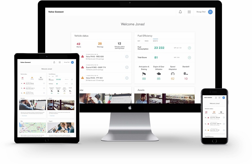 Volvo Trucks simplifies daily operations with Volvo Connect - FleetPoint