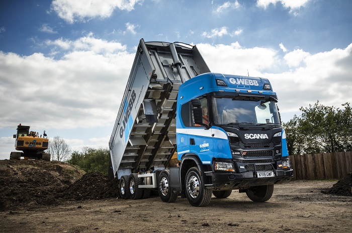 G. Webb Haulage Limited select Scania again - FleetPoint