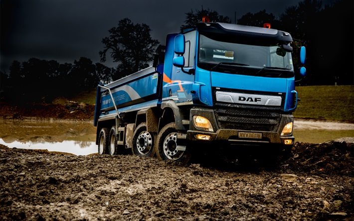 DAF CF and XF available with switchable front-wheel drive - FleetPoint