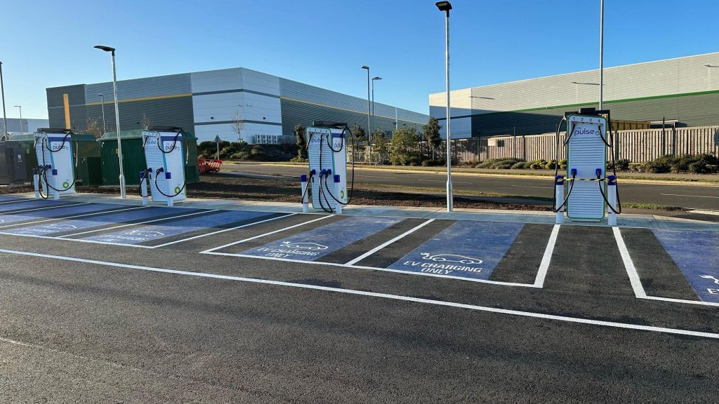 bp pulse opens its largest most powerful EV charging hub in the UK