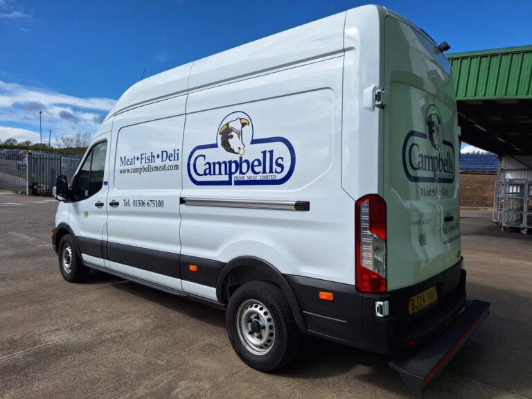 New temperature-controlled vans for Campbell's Prime Meat