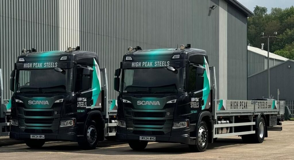 High Peak Steels invest £1M in new Scania fleet - FleetPoint