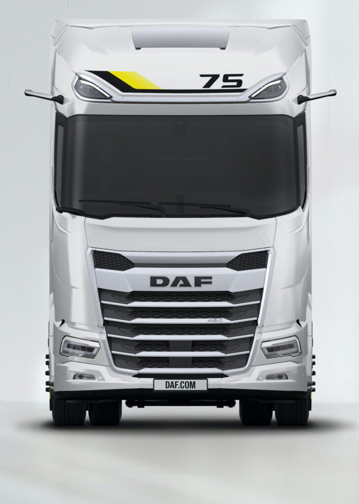 Unique DAF XG⁺ edition marks 75 years of truck production