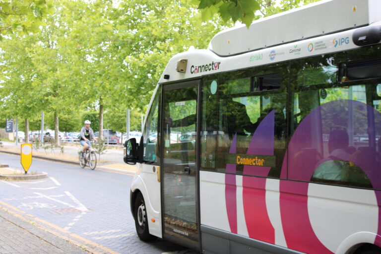 Autonomous bus service begins on Cambridge’s Connector route