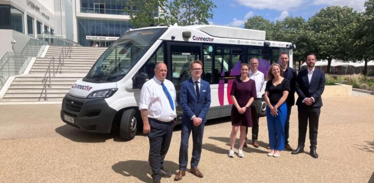 Autonomous bus service begins on Cambridge’s Connector route