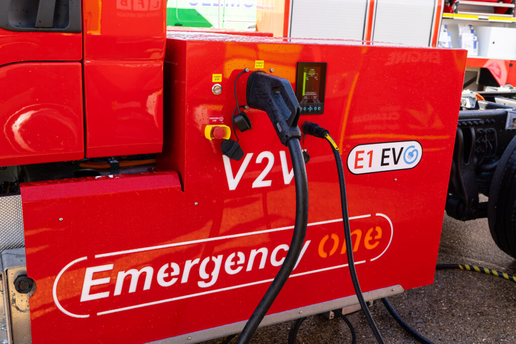 Vehicle to Vehicle charging project showcased at Cenex Expo 2025