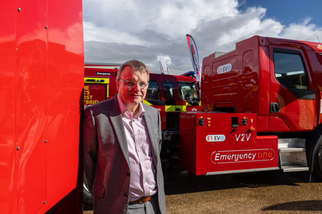 Vehicle to Vehicle charging project showcased at Cenex Expo 2025