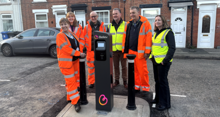 Suffolk CC and Believ install first LEVI-funded charge point