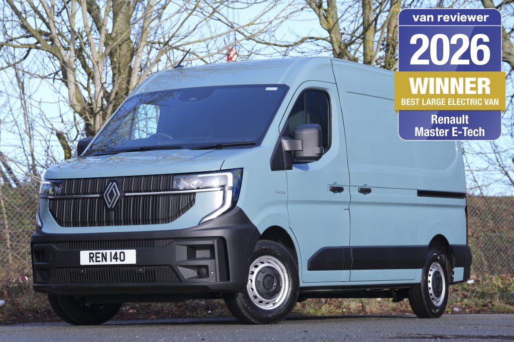 Renault wins two Van Reviewer Awards for Electric LCVs