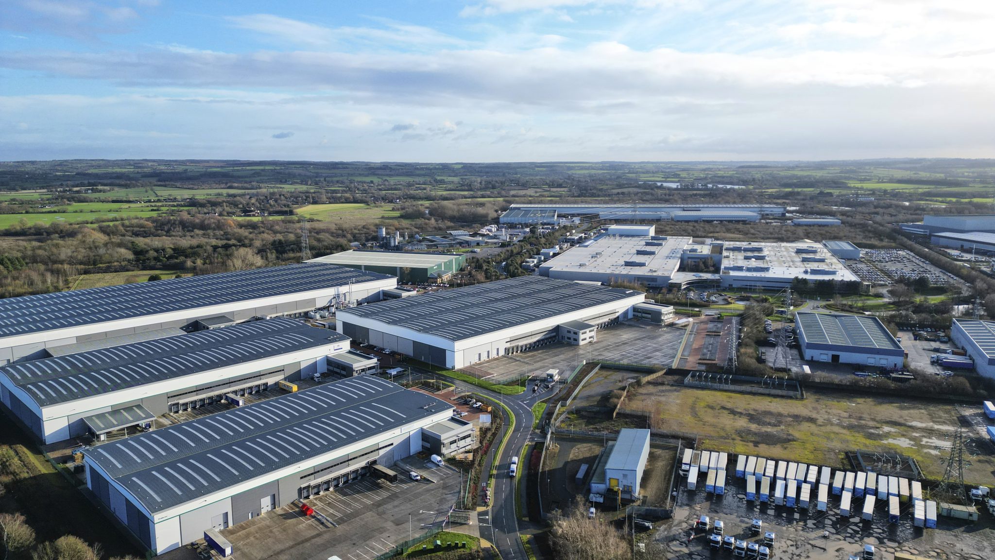 Fleete secures consent for an eHGV charging hub at Hams Hall